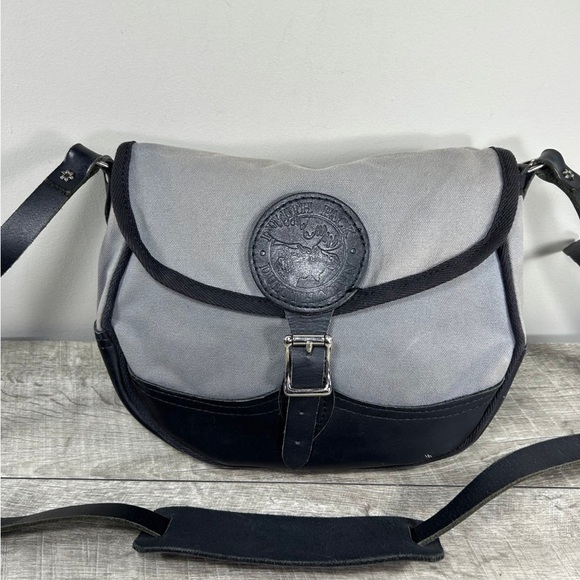 Duluth Pack | Bags | Duluth Pack Deluxe Shell Black Leather Gray ...